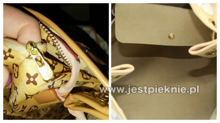 Jak rozpoznać podróbkę torebki Louis Vuitton Galliera? - Jest Pięknie